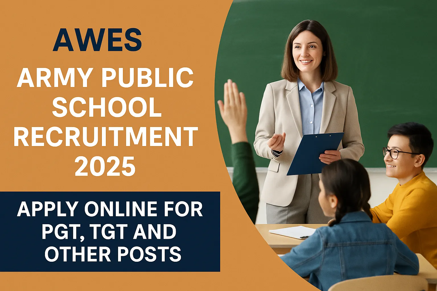 AWES Army Public School Recruitment 2025